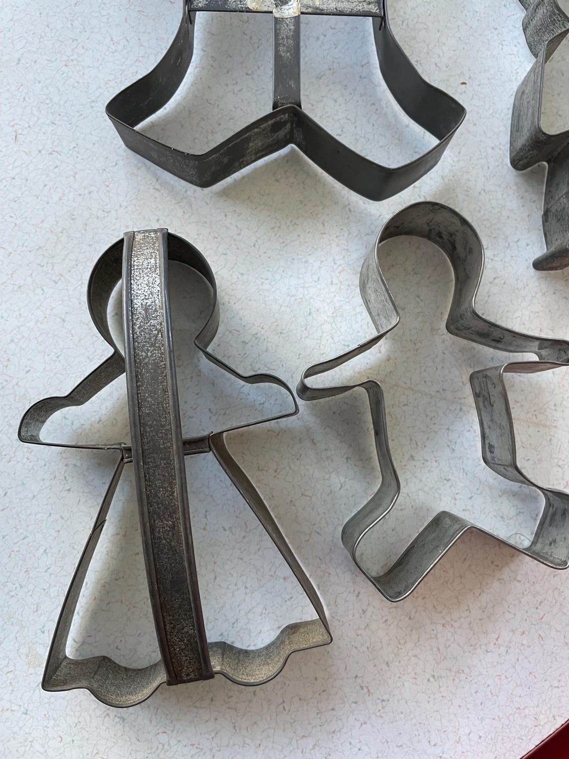 Vintage Metal Cookie Cutters, Gingerbread Men, Christmas Cookies, Cooky ...