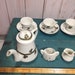 Victorian Toy Tea Set, Doll Dishes, Porcelain Tea Set, Vintage Child ...
