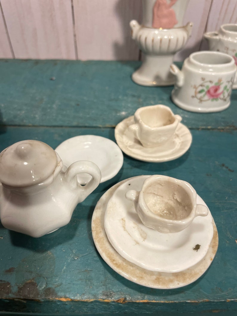 Vintage Child Tea Set, Buyers Choice, Doll Sized Toy China Set ...