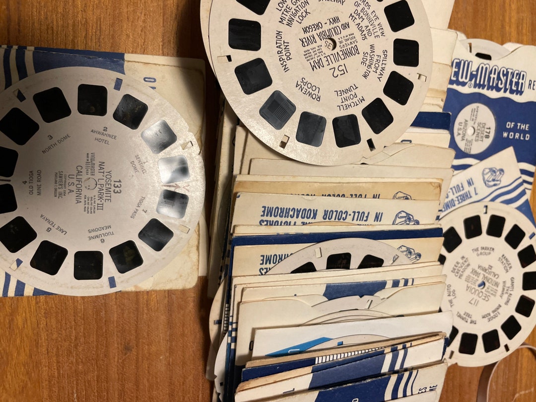 Viewmaster Reels, LOW NUMBER 135-200, Assorted Individual Reels, Buyers ...