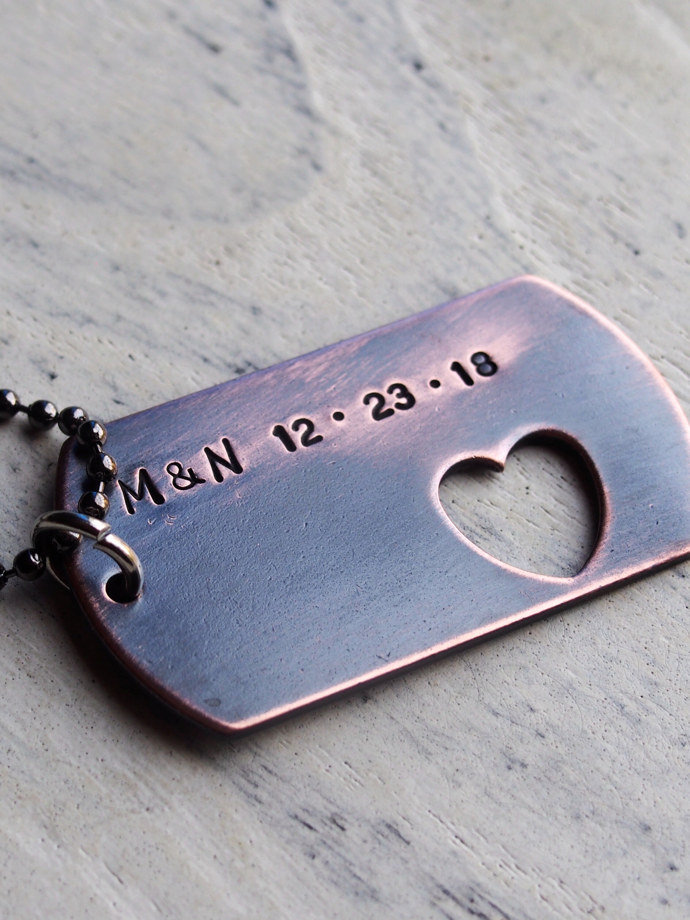 Personalized Couples Necklaces, Personalized Necklace, Couples ...