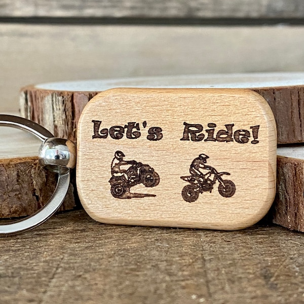 Dirt Bike Keychain - Etsy