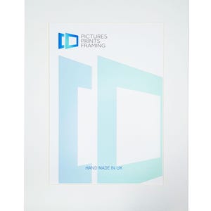 Photo/picture Mounts Size 30x40cm to Fit Image 25x35cm in White, Black ...