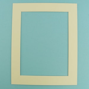 Photo/picture Mounts Size 30x40cm to Fit Image 25x35cm in White, Black ...