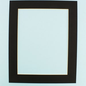 Photo/picture Mounts Size 30x40cm to Fit Image 25x35cm in White, Black ...
