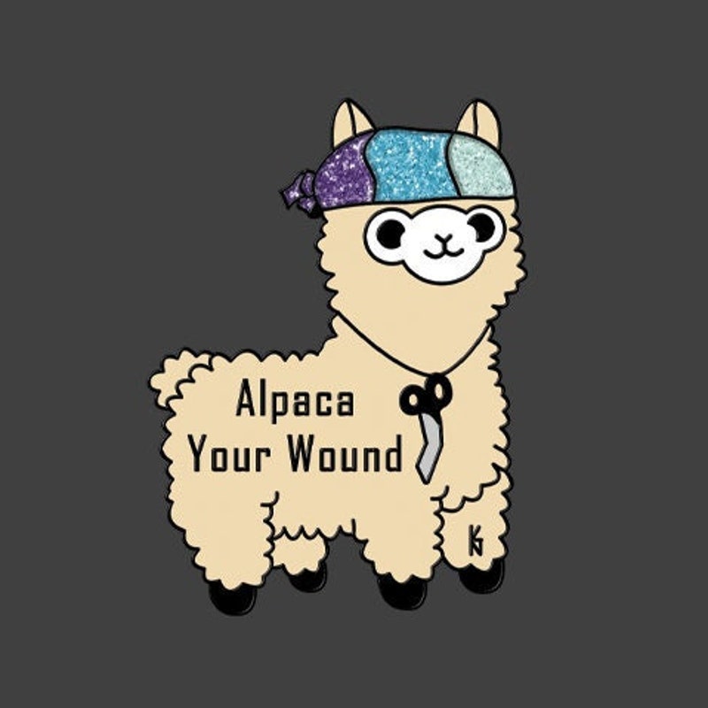 Nurse Wound Sticker - Etsy