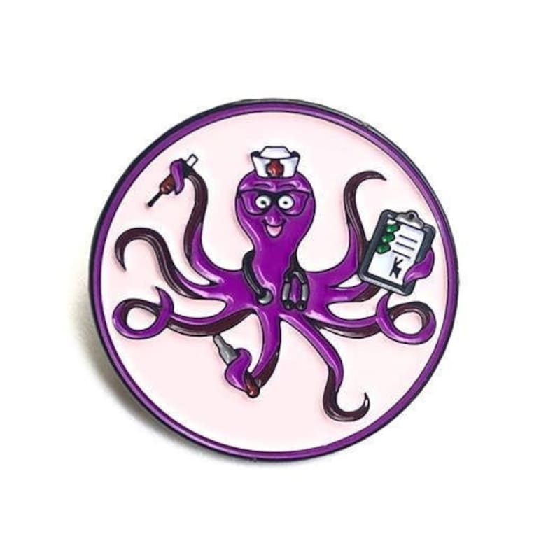 Nurse Enamel Pin - Etsy