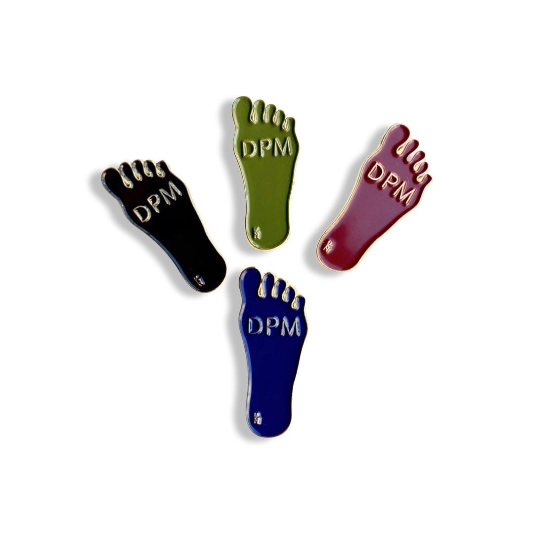 DPM Pin: Podiatry/foot Pin/medipin/medithings/doctor/feet/medical Pins ...