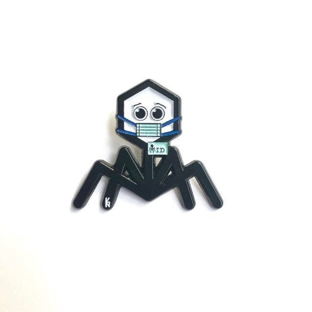 Virus Pin Infectious Disease/ Bacteria /medipins /medipin | Etsy