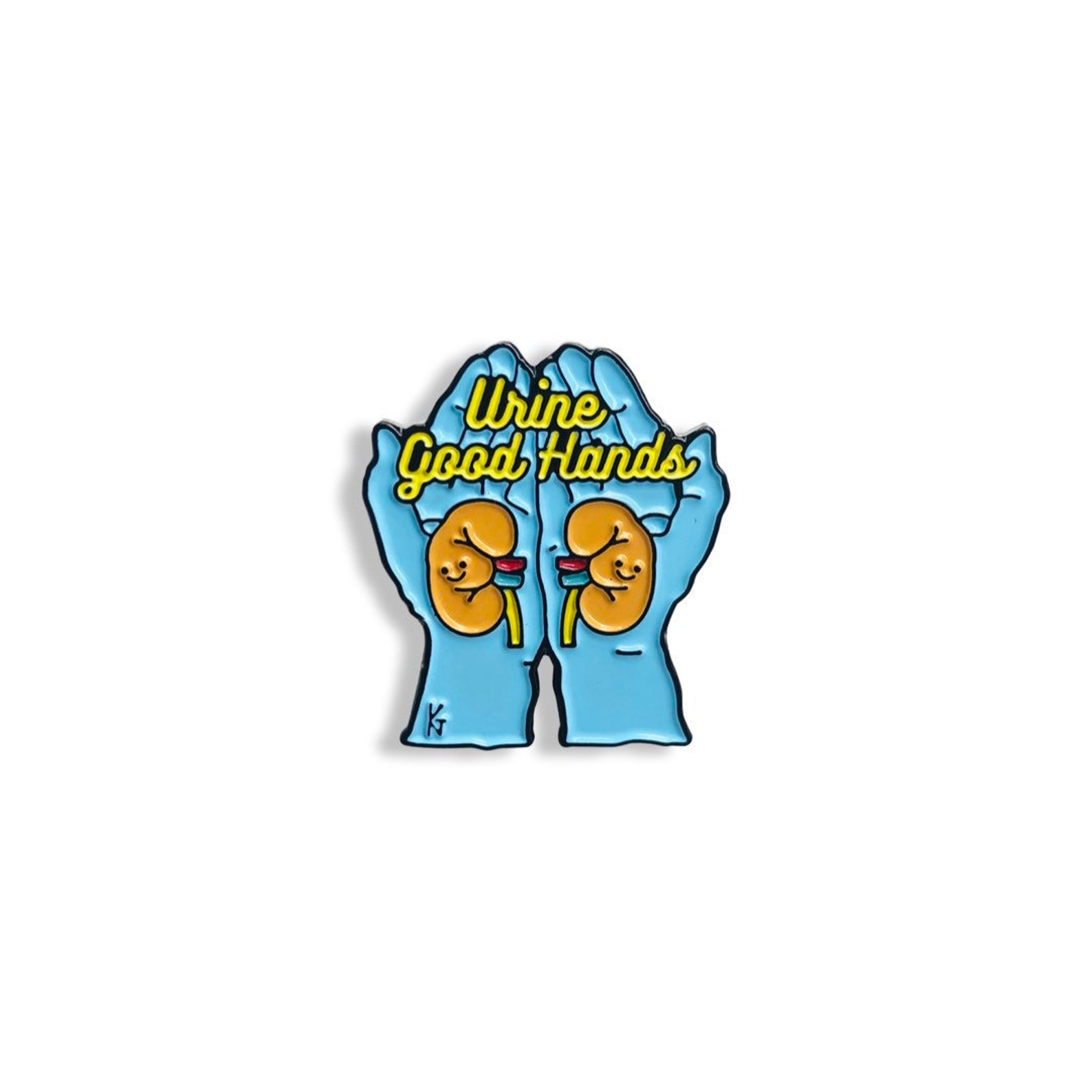 Urine Good Hands Kidney Transplant Pin- Urology/ Kidney Failure ...