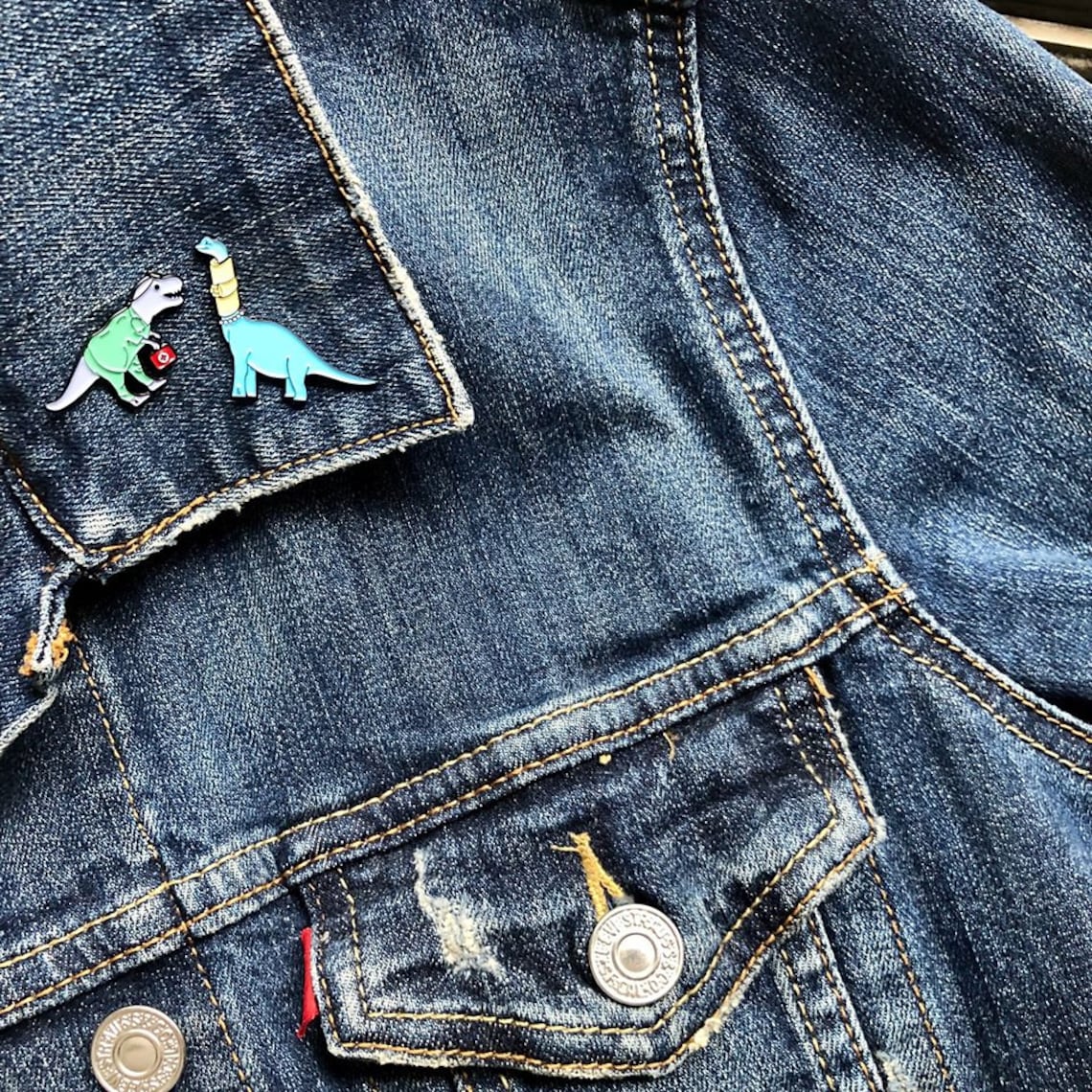Dino Pack - Dr. Scott Rex/broke Neck Betty/couple/medical Pin ...