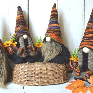 Halloween Decor Autumn Gnomes With Pumpkins, Fall Party, Farmhouse ...