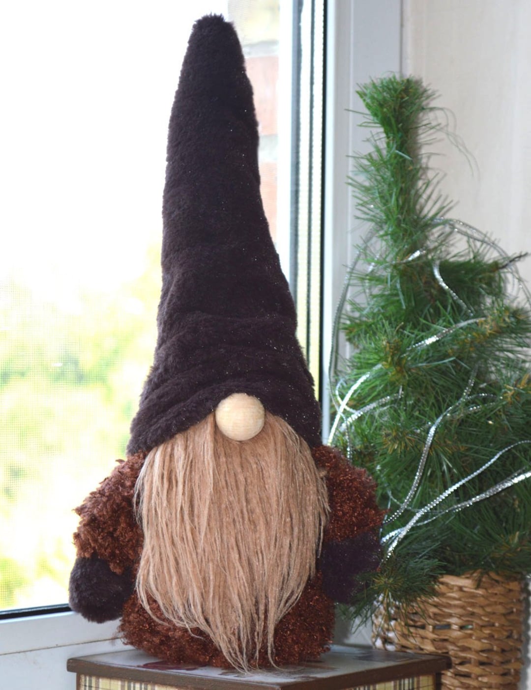 Gnome 17" Interior Toy, Home Gnome, Scandinavian Gnome, Tomte, Swedish ...