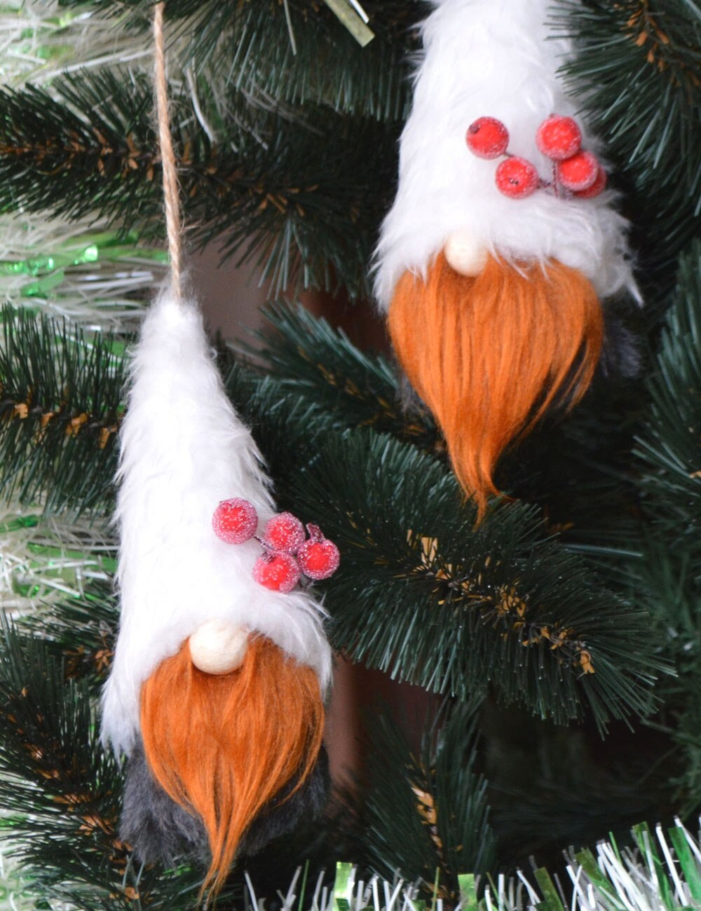 Christmas Tree Toys Gnomes Scandinavian gnome New Year | Etsy