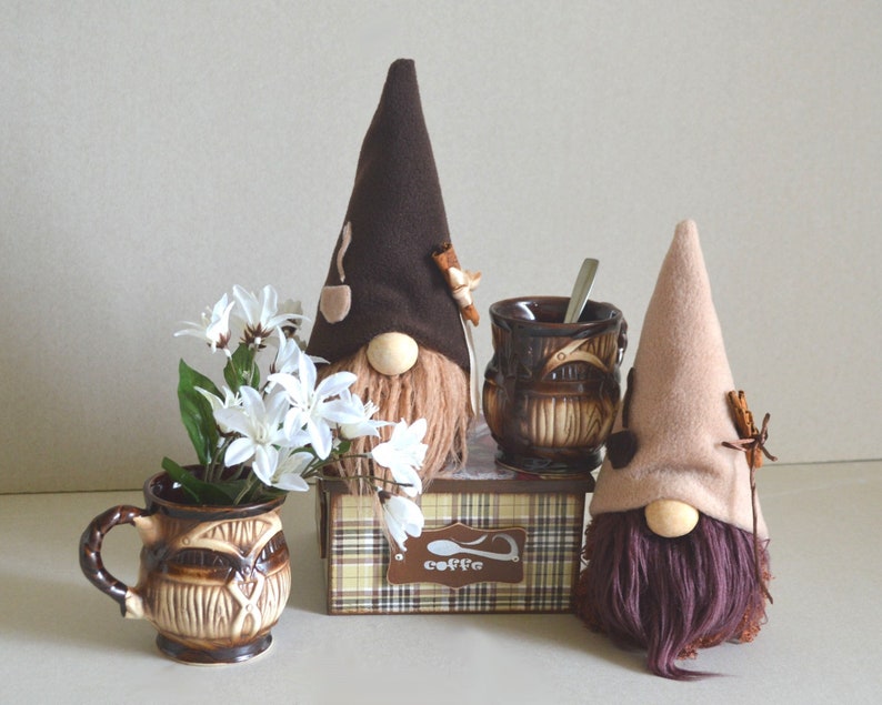 Coffee Gnomes Coffee Bar Gnome Cappuccino Coffee Coffee - Etsy UK