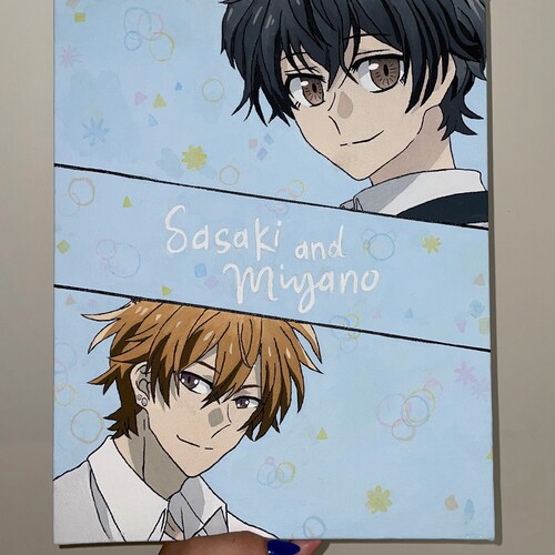Sasaki and Miyano Stickers Sasamiya Matte Stickers - Etsy