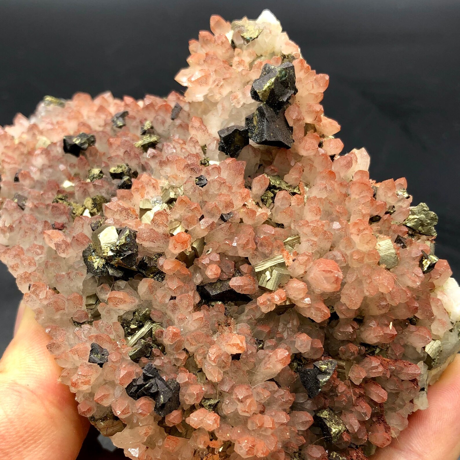 Rare Natural Red Crystal Chalcopyrite Mineral | Etsy