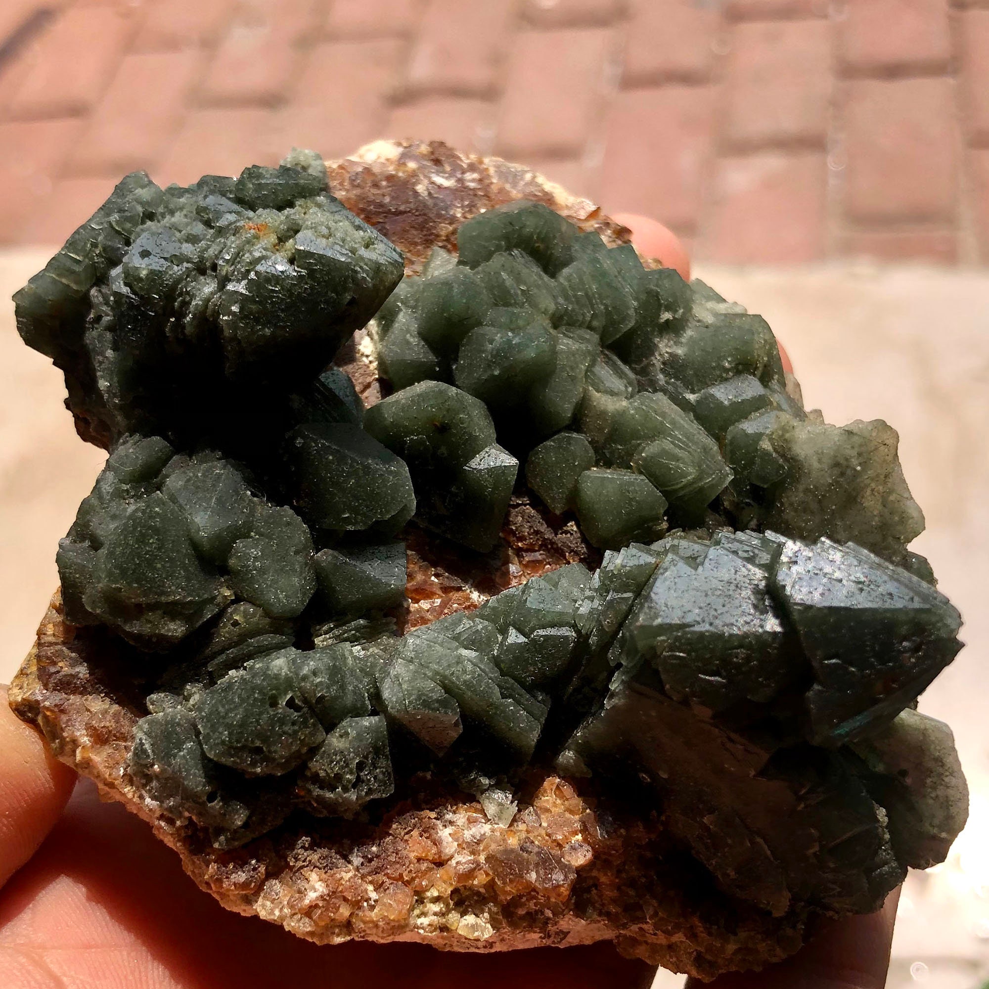 Excellent Green Quartz Crystal Cluster Mineral Specimen From - Etsy