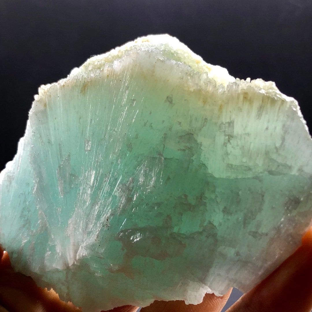 Grade Bright Blue ARAGONITE Matrix Mineral Specimen,aragonite # A1434 ...