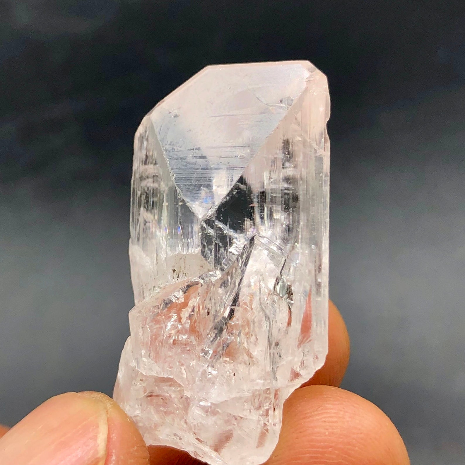 Danburite/natural Diamond Level White Danburite Crystal | Etsy