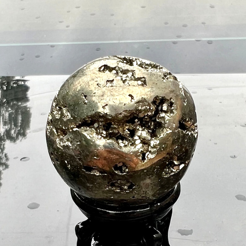 Rare Natural Pyrite Ball ,outstanding Pyrite Sphere Specimen From Peru ...