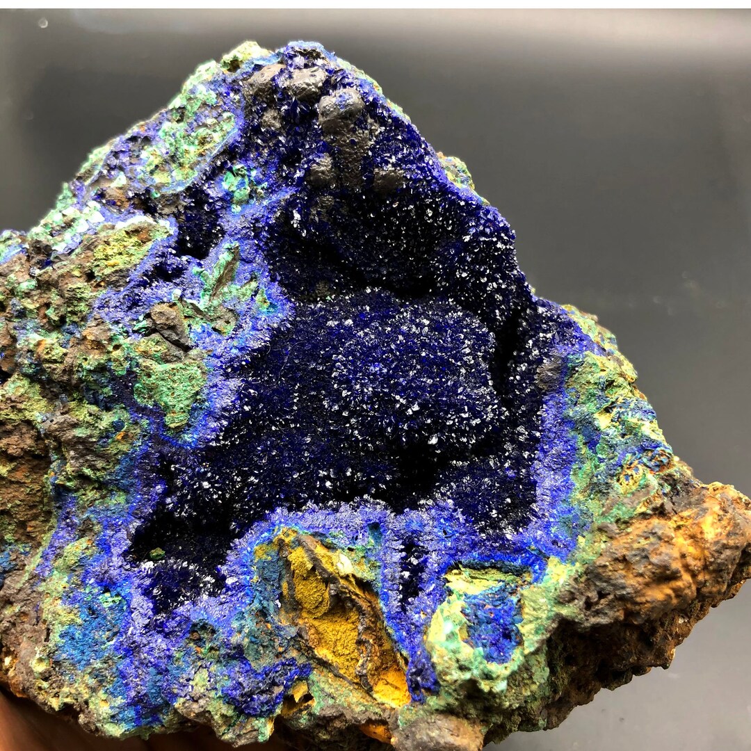Crystal Azurite, Natural Blue Azurite Crystal , Sparkly Druzy Azurite ...