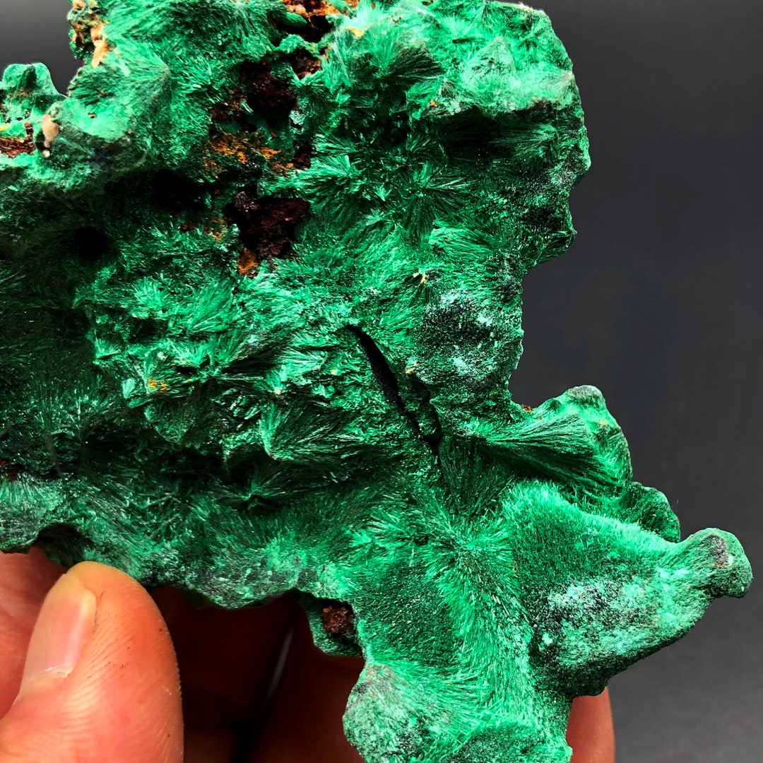 Natural Radial Green Malachite Crystal Minerals Specimens,superb ...