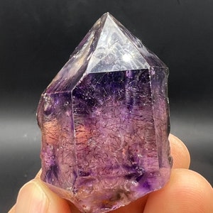 Super Seven Crystal Very Rare Perfectly Formed Scepter Quartz Raw Stone ...