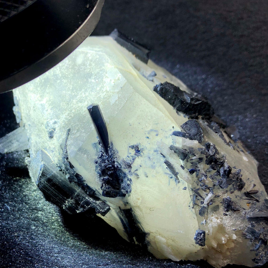 Crystal Natural Blue Crystal Mineral Specimentourmaline Rare - Etsy