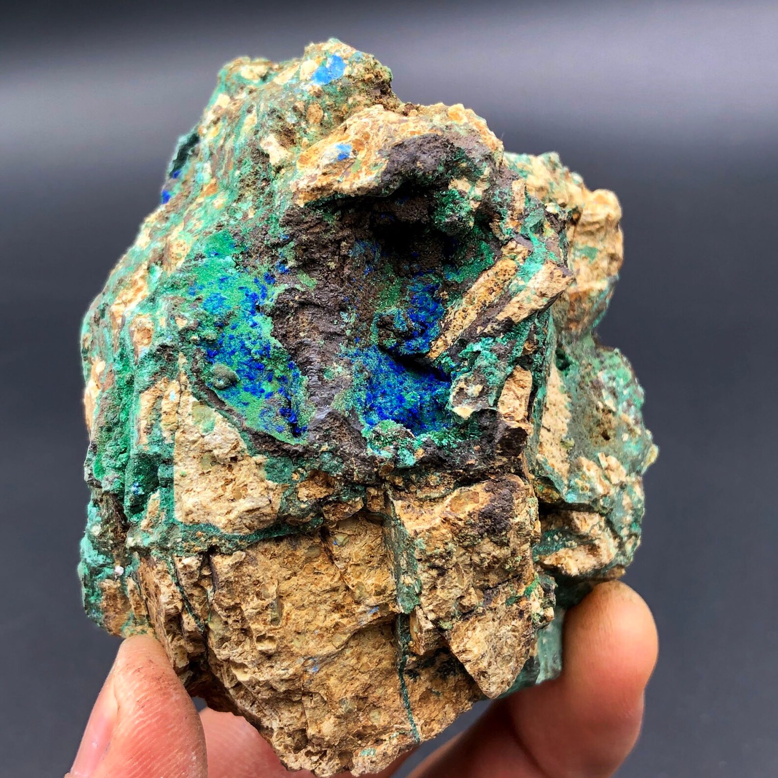 290g Very beautiful Azurite Crystal Natural Blue Azurite | Etsy