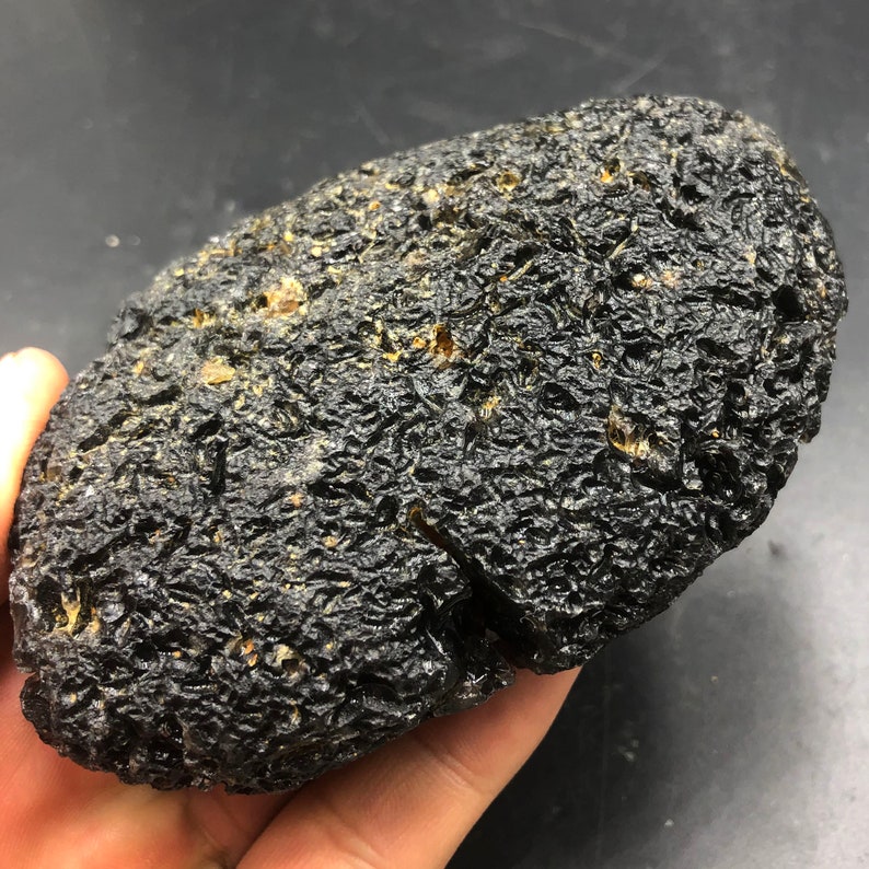 CRYSTAL Meteorite glass Meteorite From Mexico Complete - Etsy