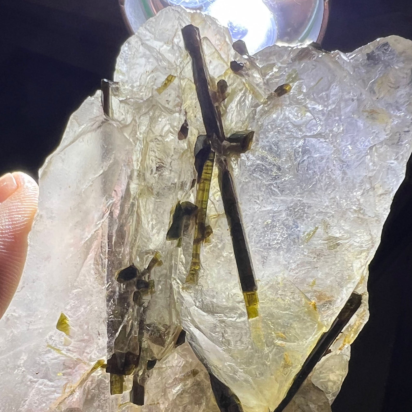 CRYSTAL Natural Verdelite Mineral Specimen/ Green Tourmaline #A2197 - Etsy