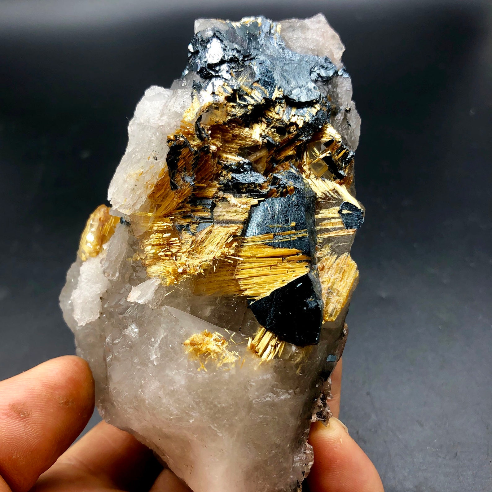 Very Rare Beautiful titanium crystalNatural Clear Rutile | Etsy