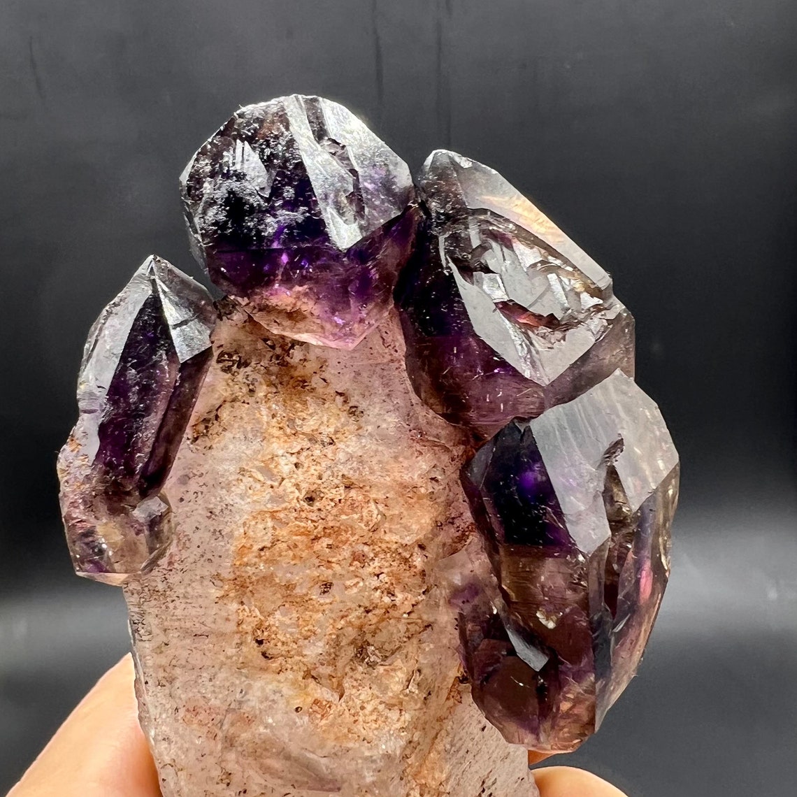Rare Super Seven Scepter Quartz, Healing Amethyst Crystal - Etsy