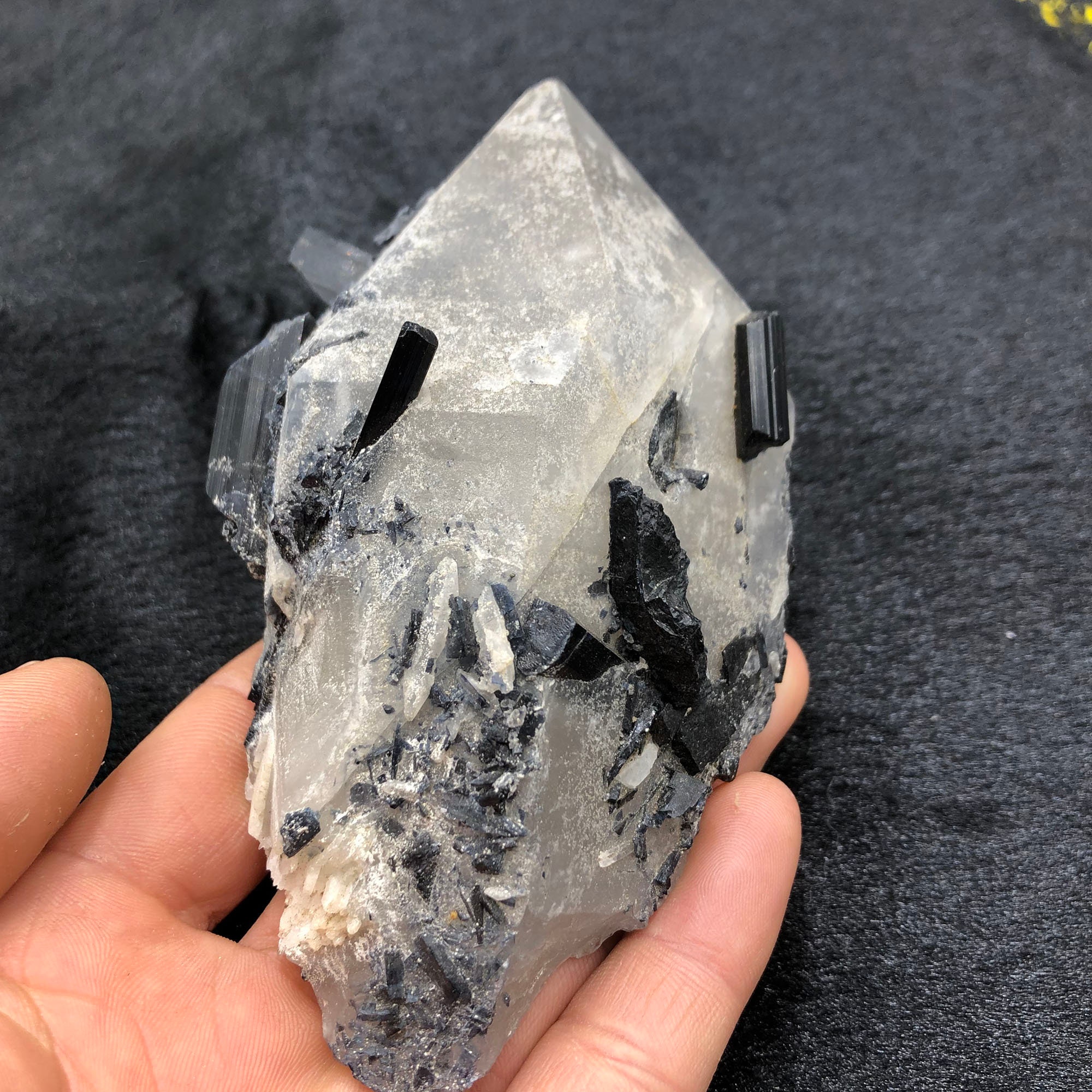 Crystal Natural Blue Crystal Mineral Specimentourmaline Rare - Etsy