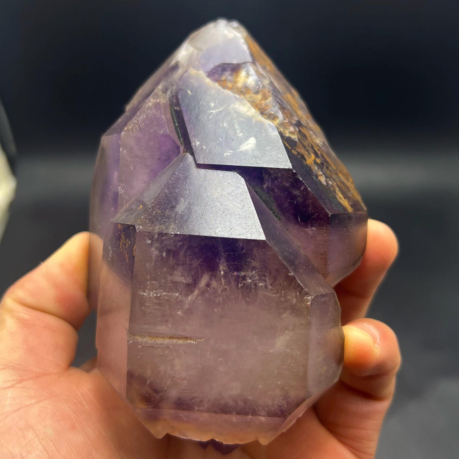 Crystal Natural Amethyst Skeleton Raw Stone Specimen #A2305 - Etsy