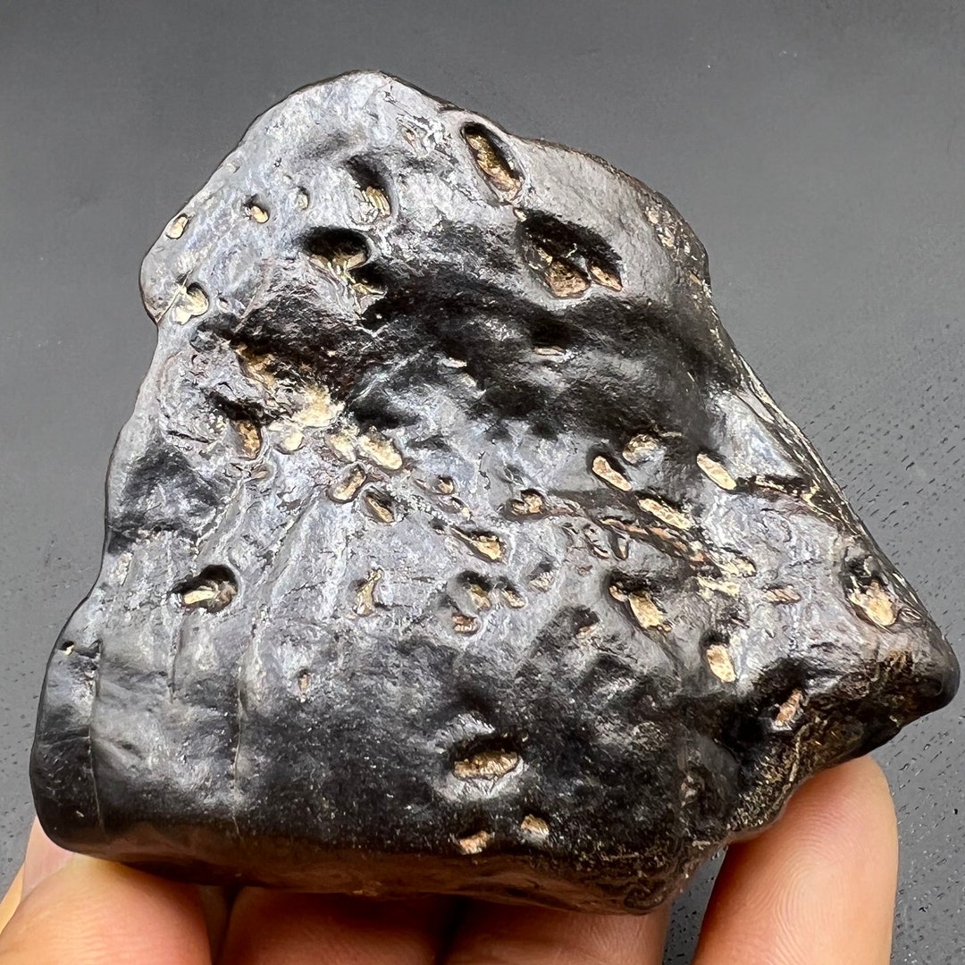 CRYSTAL Stony Meteorite Natural Meteorite Iron BOXHOLE - Etsy