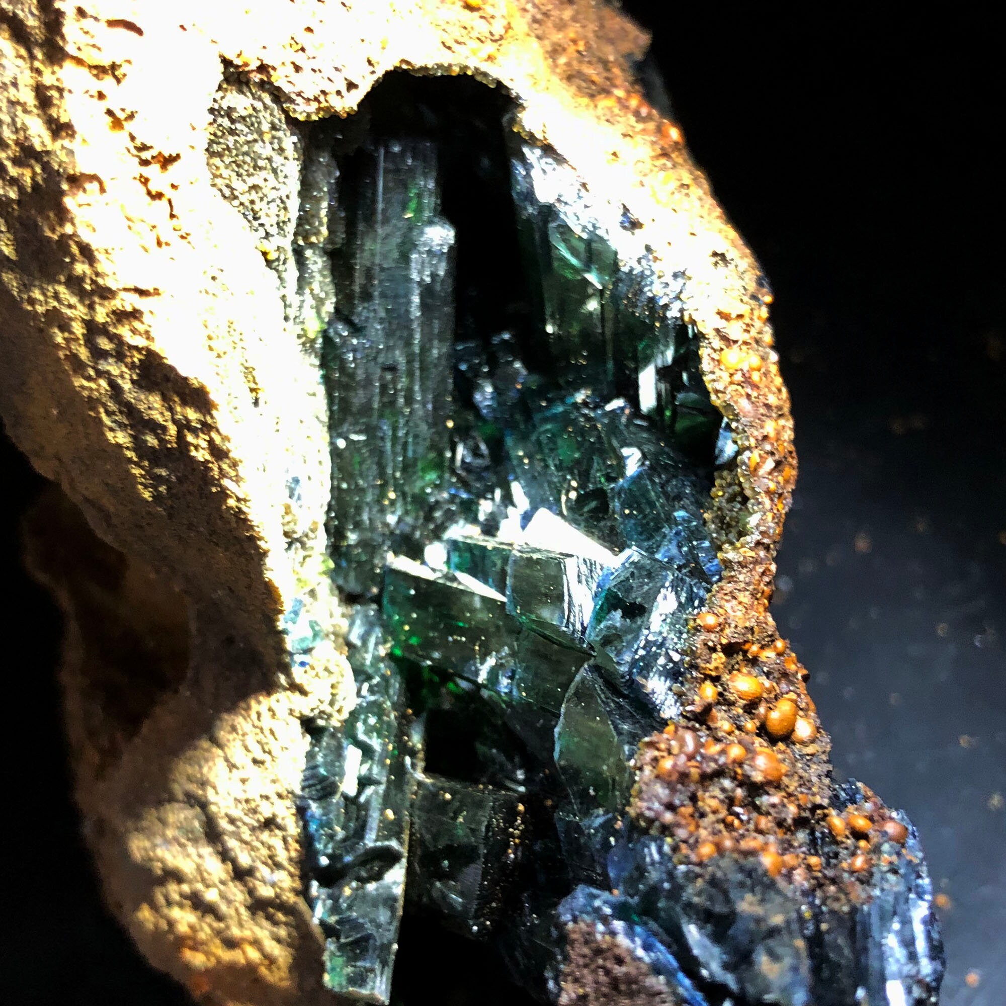 CRYSTAL Natural Complete Vivianite Mineral Specimen A1620 | Etsy