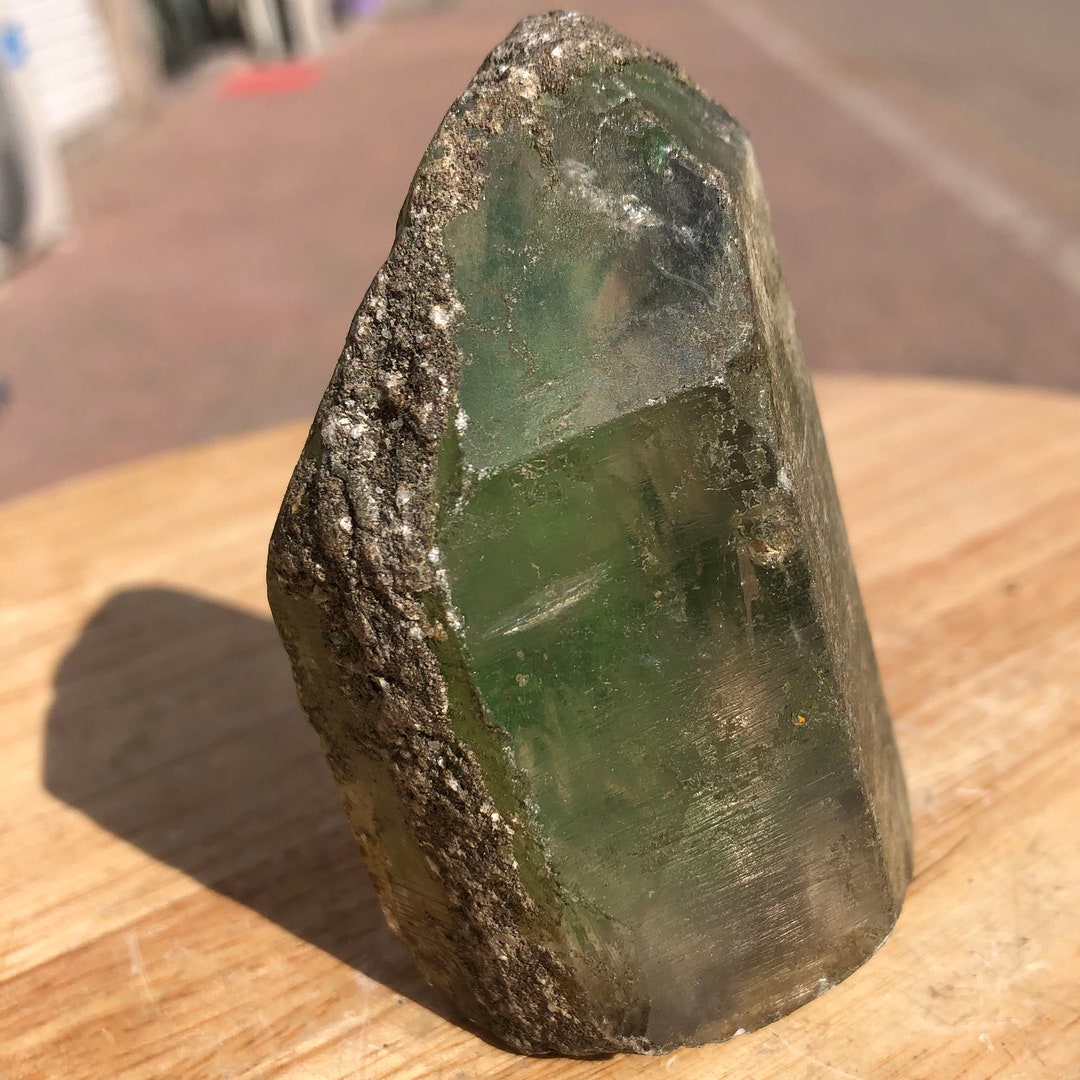 Crystal Green Tourmaline,natural Rare Verdelite Crystal Specimen ...