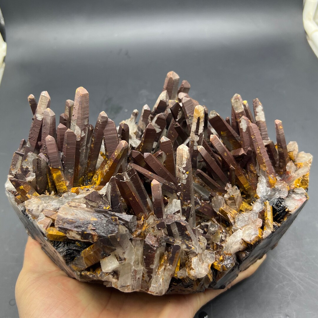3900g High Quality Specularite Rosette / Graceful Black SPECULARITE ...