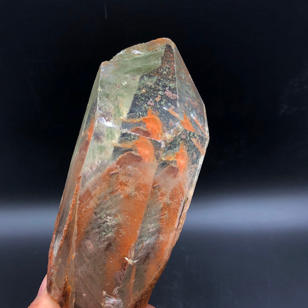 Beautiful Original Green Ghost Specimen ，green Ghost Red Ghost Crystal ...