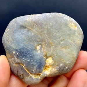 Corundum Crystal Natural Very Rare Perfectly Blue Corundum Specimen # ...