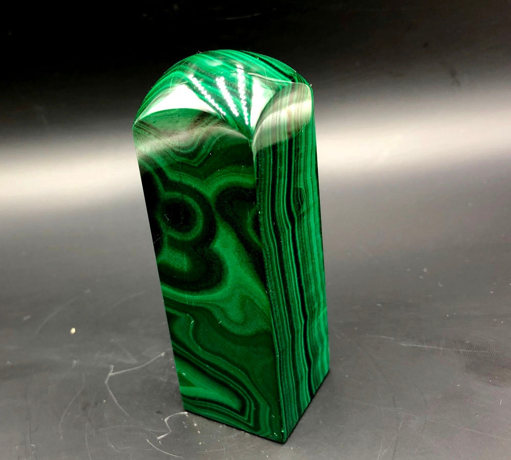 Natural Malachite Crystal Carving Malachite Imperial Seal - Etsy