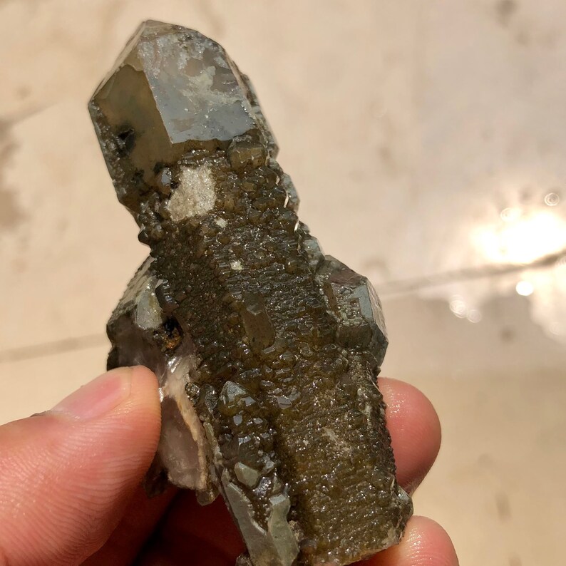 Trapiche diamond SCEPTERS Inner Mongolia Crystal Specimen | Etsy