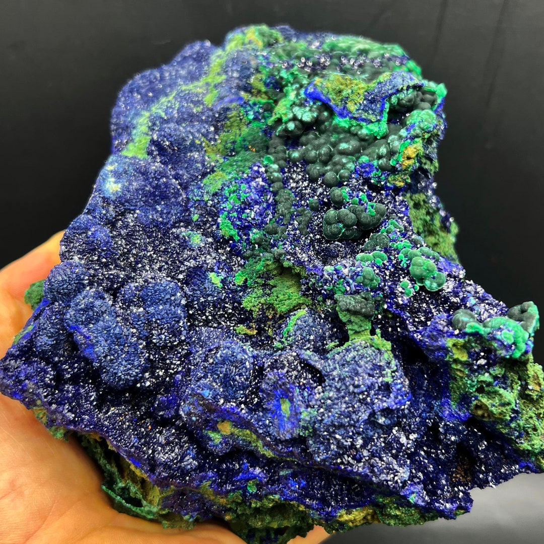 3020g Crystal Sparkly Azurite ，natural Very Beautiful Azurite Crystal ...