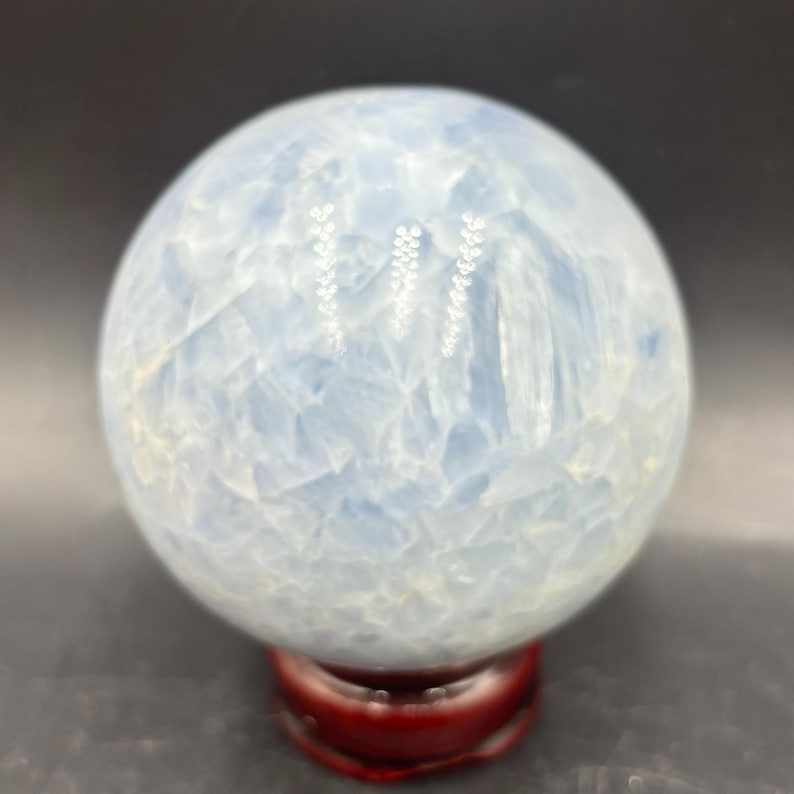 Crystal Ball, Celestite ,natural Blue Celestite Sphere # A2651 - Etsy