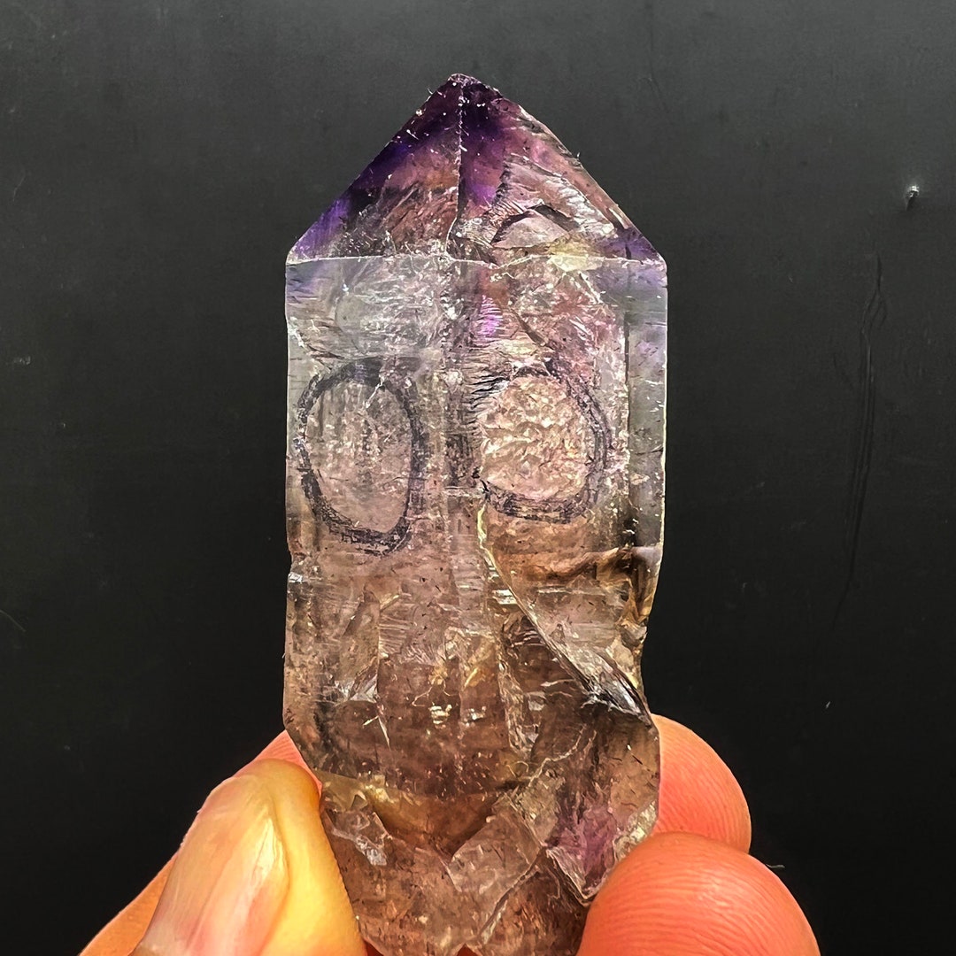 Super Seven Crystal Very Rare Perfectly Formed Scepter Quartz Raw Stone ...