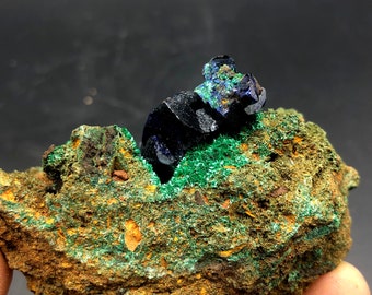 CRYSTAL RARE Natural Azurite pretty Blue Azurite Green - Etsy