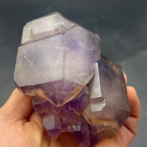 Crystal Natural Amethyst Skeleton Raw Stone Specimen #A2305 - Etsy