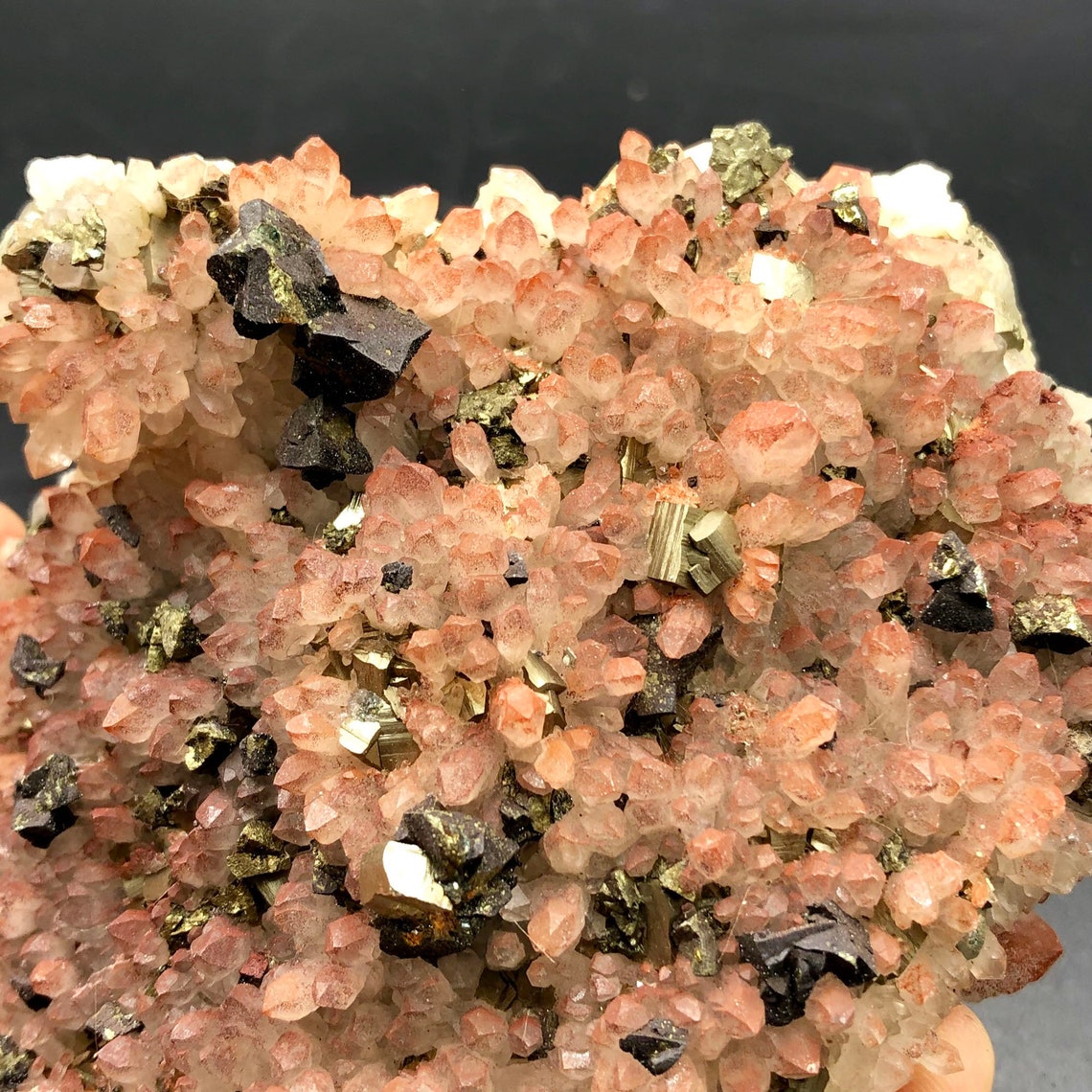 Rare Natural Red Crystal Chalcopyrite Mineral | Etsy